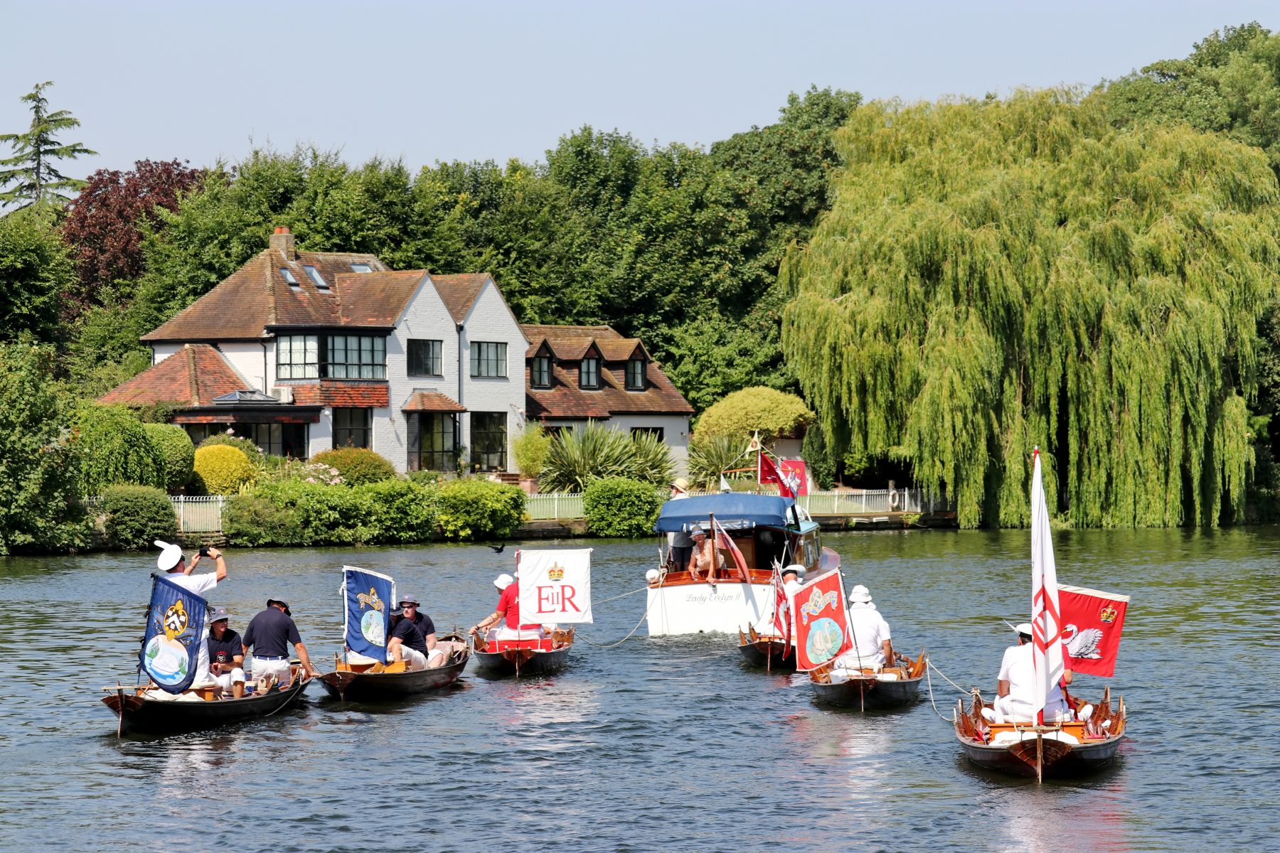 Royal Swan Upping 2025 - Marlow Town Council
