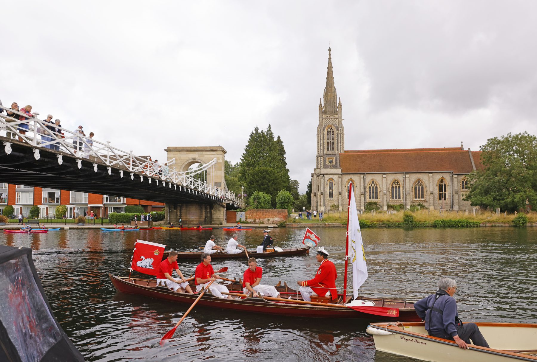 Royal Swan Upping 2025 - Marlow Town Council
