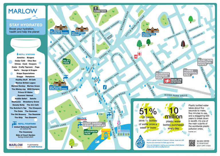 Refill Map - Marlow Town Council